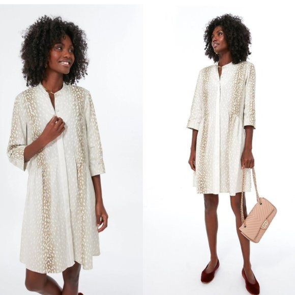 Tuckernuck | Dresses | Tuckernuck New Royal Mini Shirt Dress In Tan ...